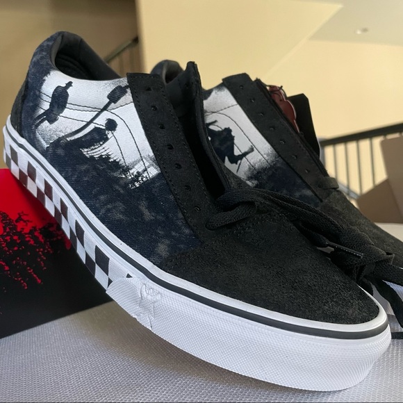 Vans | Shoes | Mens Vans Old Skool X The Exorcist House Of Terror Horror Sneakers | Poshmark